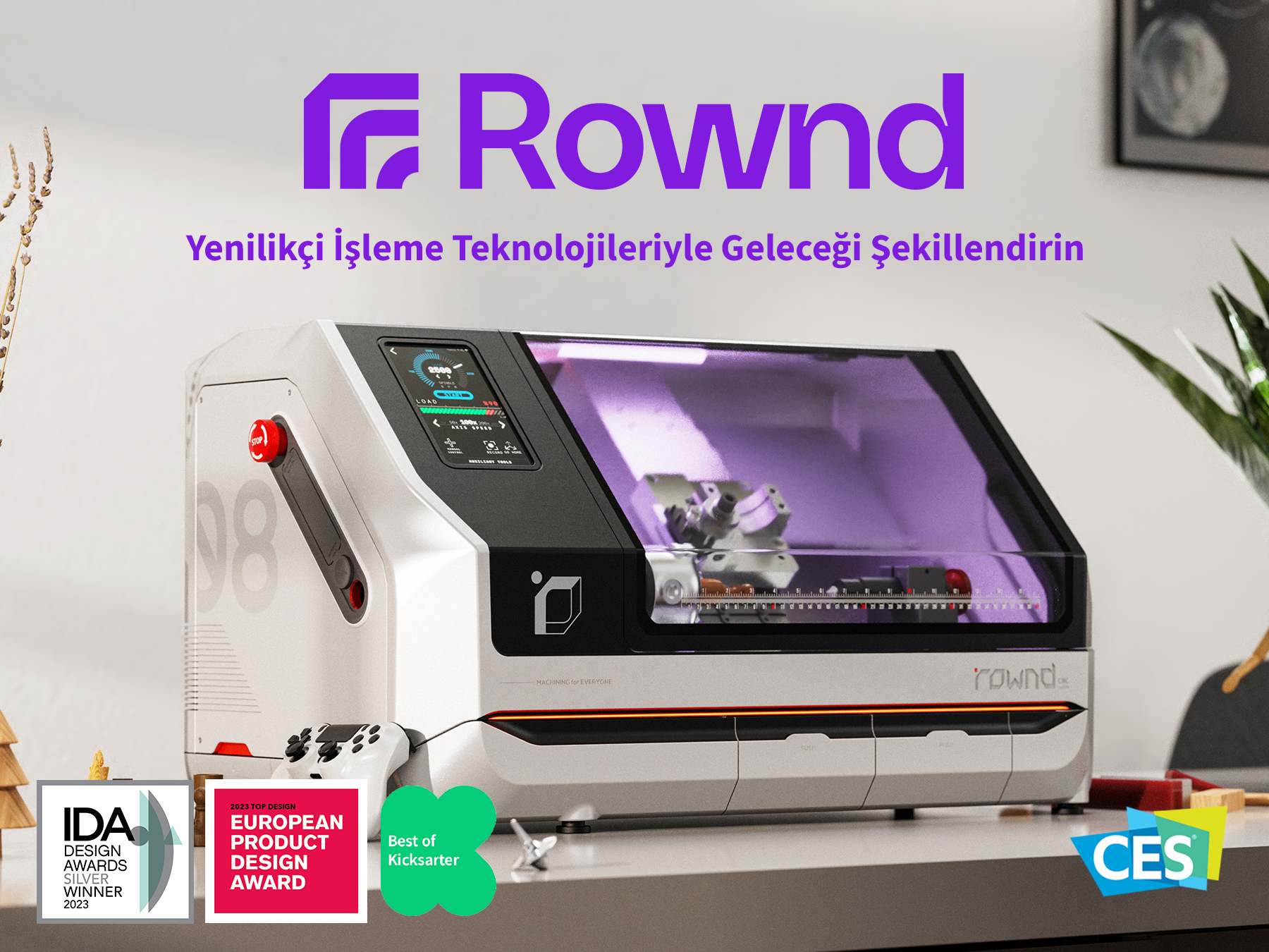 CNC girişimi Rownd, kitle fonlama kampanyasını başlattı - Techinside
