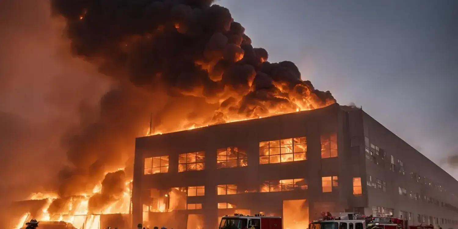 Yangın çıkan iPhone fabrikası üretimi durdurdu! - Techinside